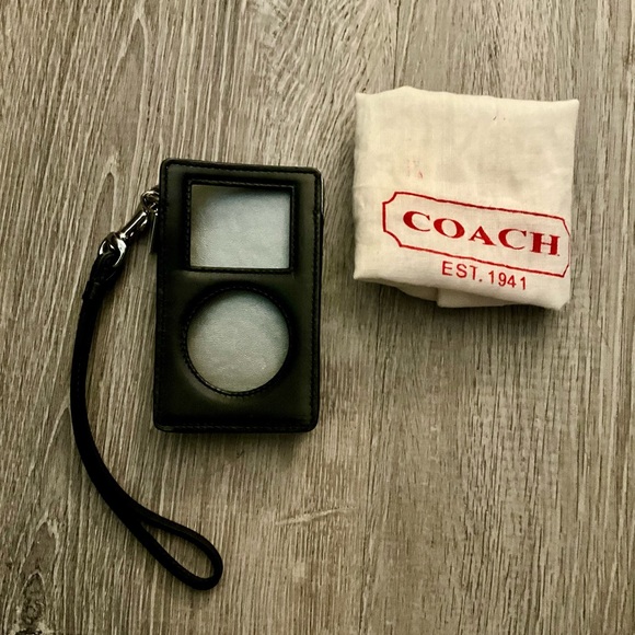 Coach | Portable Audio & Video | Coach Ipod Case Black | Poshmark